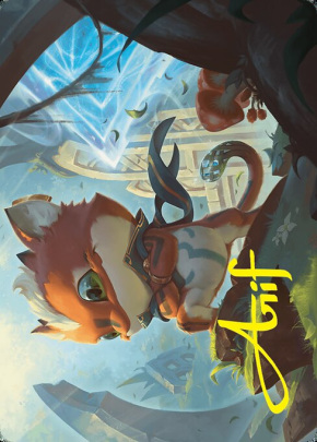 MTGNexus - Loot, Exuberant Explorer // Loot, Exuberant Explorer from Foundations Art Series