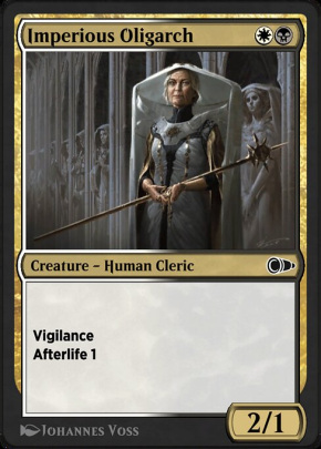 MTGNexus - Imperious Oligarch from Pioneer Masters
