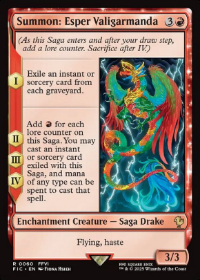 MTGNexus - Summon: Esper Valigarmanda from Final Fantasy Commander