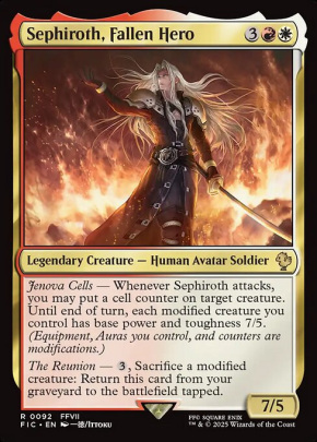 MTGNexus - Sephiroth, Fallen Hero from Final Fantasy Commander