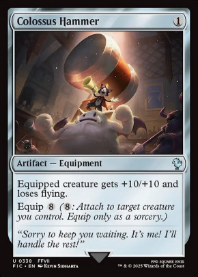 MTGNexus - Colossus Hammer from Final Fantasy Commander