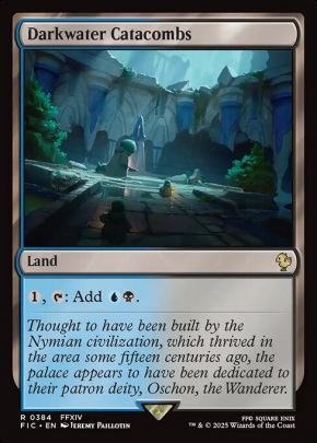MTGNexus - Darkwater Catacombs from Final Fantasy Commander