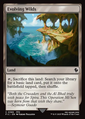 MTGNexus - Evolving Wilds from Final Fantasy Commander