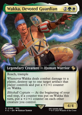 MTGNexus - Wakka, Devoted Guardian from Final Fantasy Commander