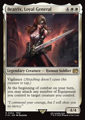 MTGNexus - Beatrix, Loyal General from Final Fantasy