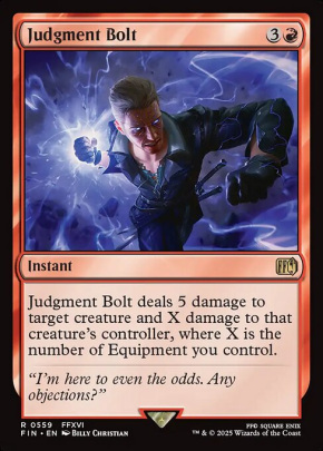 MTGNexus - Judgment Bolt from Final Fantasy