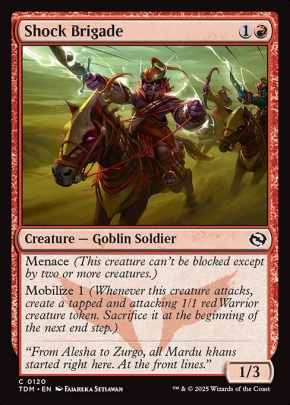 MTGNexus - Shock Brigade from Tarkir: Dragonstorm