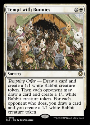 MTGNexus - Tempt with Bunnies from Bloomburrow Commander
