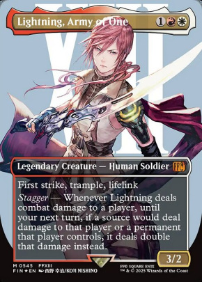 MTGNexus - Lightning, Army of One from Final Fantasy