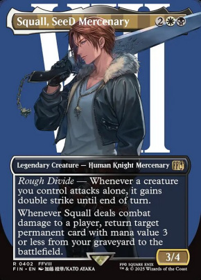 MTGNexus - Squall, SeeD Mercenary from Final Fantasy