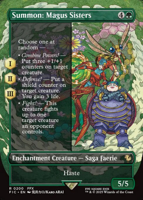 MTGNexus - Summon: Magus Sisters from Final Fantasy Commander
