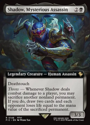 MTGNexus - Shadow, Mysterious Assassin from Final Fantasy Commander