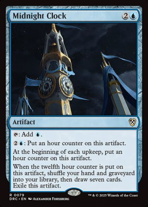 MTGNexus - Midnight Clock from Aetherdrift Commander