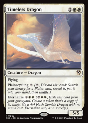 MTGNexus - Timeless Dragon from Aetherdrift Commander