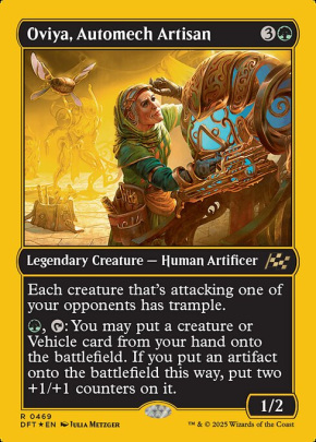 MTGNexus - Oviya, Automech Artisan from Aetherdrift