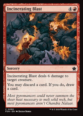 MTGNexus - Incinerating Blast from Foundations