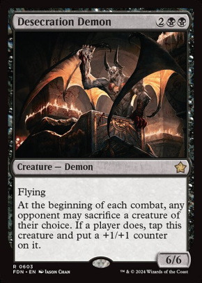 MTGNexus - Desecration Demon from Foundations