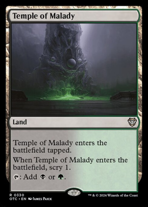 MTGNexus - Temple of Malady from Outlaws of Thunder Junction Commander