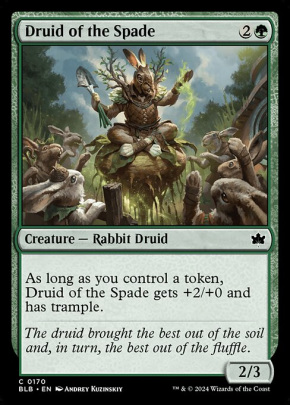 MTGNexus - Druid of the Spade from Bloomburrow