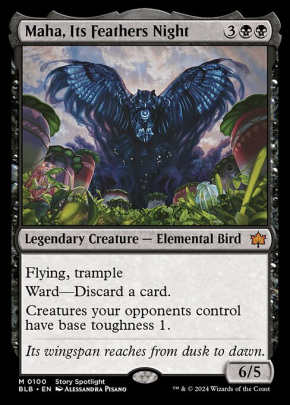 MTGNexus - Maha, Its Feathers Night from Bloomburrow
