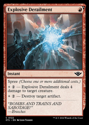 MTGNexus - Explosive Derailment from Outlaws of Thunder Junction