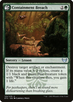 MTGNexus - Containment Breach from Strixhaven: School of Mages