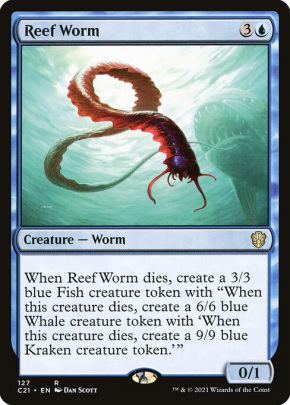 MTGNexus - Reef Worm from Commander 2021