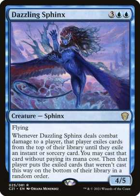 MTGNexus - Dazzling Sphinx from Commander 2021