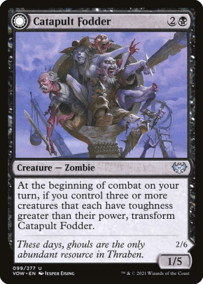MTGNexus - Catapult Fodder // Catapult Captain from Innistrad: Crimson Vow
