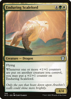 MTGNexus - Enduring Scalelord from Midnight Hunt Commander