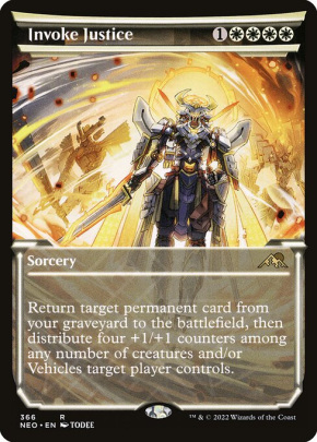 MTGNexus - Invoke Justice from Kamigawa: Neon Dynasty