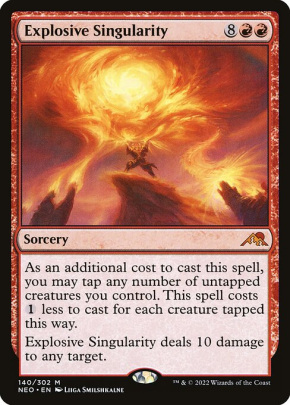 MTGNexus - Explosive Singularity from Kamigawa: Neon Dynasty