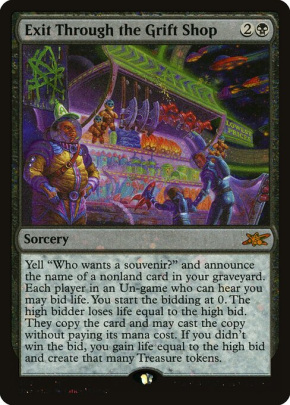 MTGNexus - Exit Through the Grift Shop from Unfinity