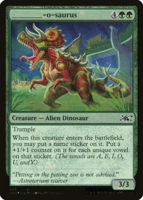 MTGNexus - _____-o-saurus from Unfinity