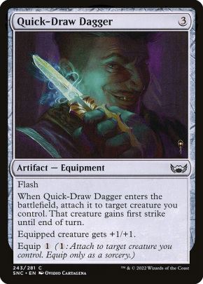 MTGNexus - Quick-Draw Dagger from Streets of New Capenna