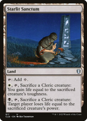 MTGNexus - Starlit Sanctum from Commander Legends: Battle for Baldur's Gate