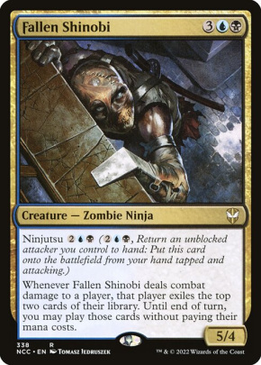 MTGNexus - Fallen Shinobi from New Capenna Commander