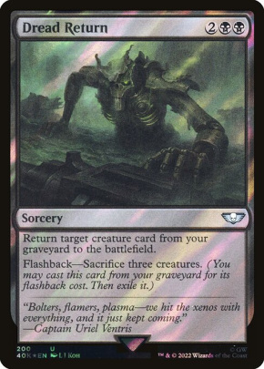 MTGNexus - Dread Return from Warhammer 40,000 Commander