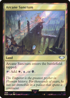 MTGNexus - Arcane Sanctum from Warhammer 40,000 Commander