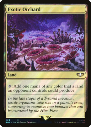 MTGNexus - Exotic Orchard from Warhammer 40,000 Commander