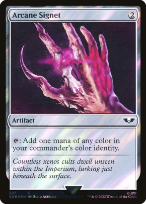 MTGNexus - Arcane Signet from Warhammer 40,000 Commander