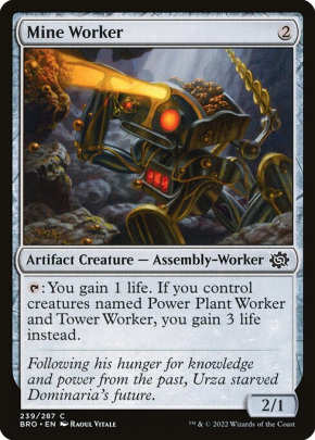 MTGNexus - Mine Worker from The Brothers' War