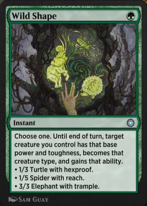 MTGNexus - Wild Shape from Alchemy Horizons: Baldur's Gate