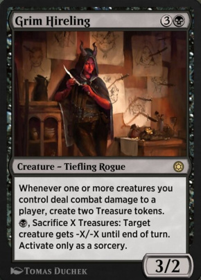 MTGNexus - Grim Hireling from Alchemy Horizons: Baldur's Gate