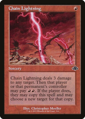 MTGNexus - Chain Lightning from Dominaria Remastered