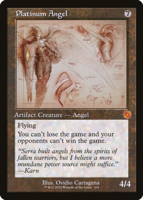 MTGNexus - Platinum Angel from The Brothers' War Retro Artifacts