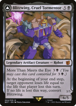 MTGNexus - Blitzwing, Cruel Tormentor // Blitzwing, Adaptive Assailant from Transformers