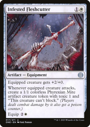 MTGNexus - Infested Fleshcutter from Phyrexia: All Will Be One