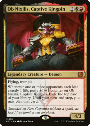 MTGNexus - Ob Nixilis, Captive Kingpin from March of the Machine: The Aftermath