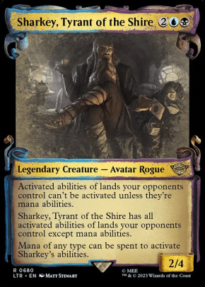 MTGNexus - Sharkey, Tyrant of the Shire from The Lord of the Rings ...